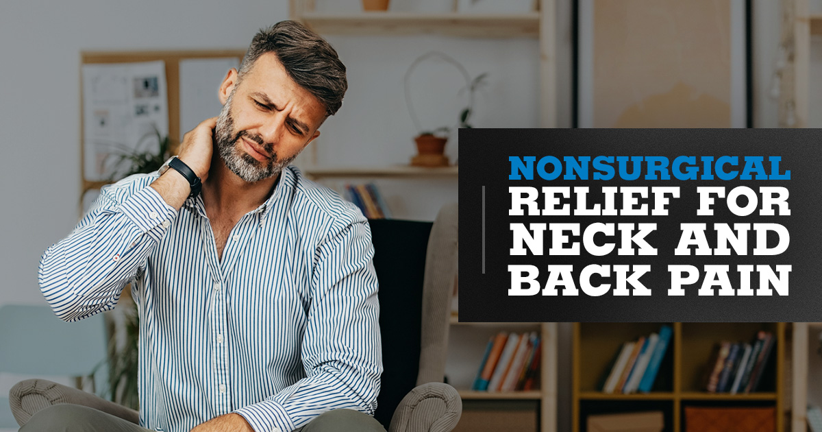 Nonsurgical Relief for Neck & Back Pain | Midwest Orthopedic Specialty ...