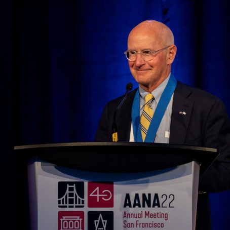 James W. Stone, M.D., FAANA takes office as AANA President | Midwest ...